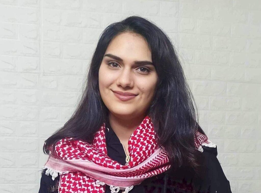 Palestine : La militante de gauche Raghad Nassar Salah Al-Fani placée ...